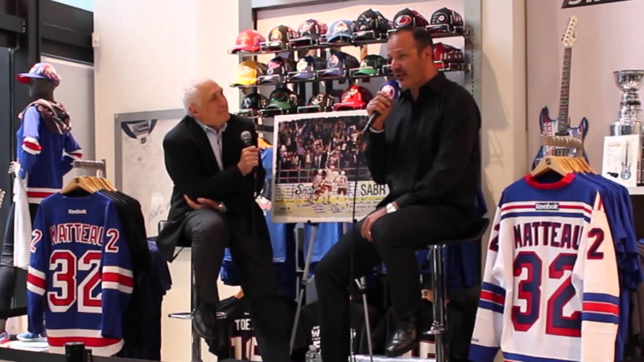 Stephane Matteau recalls the New York Rangers 1994 Stanley Cup Win ...