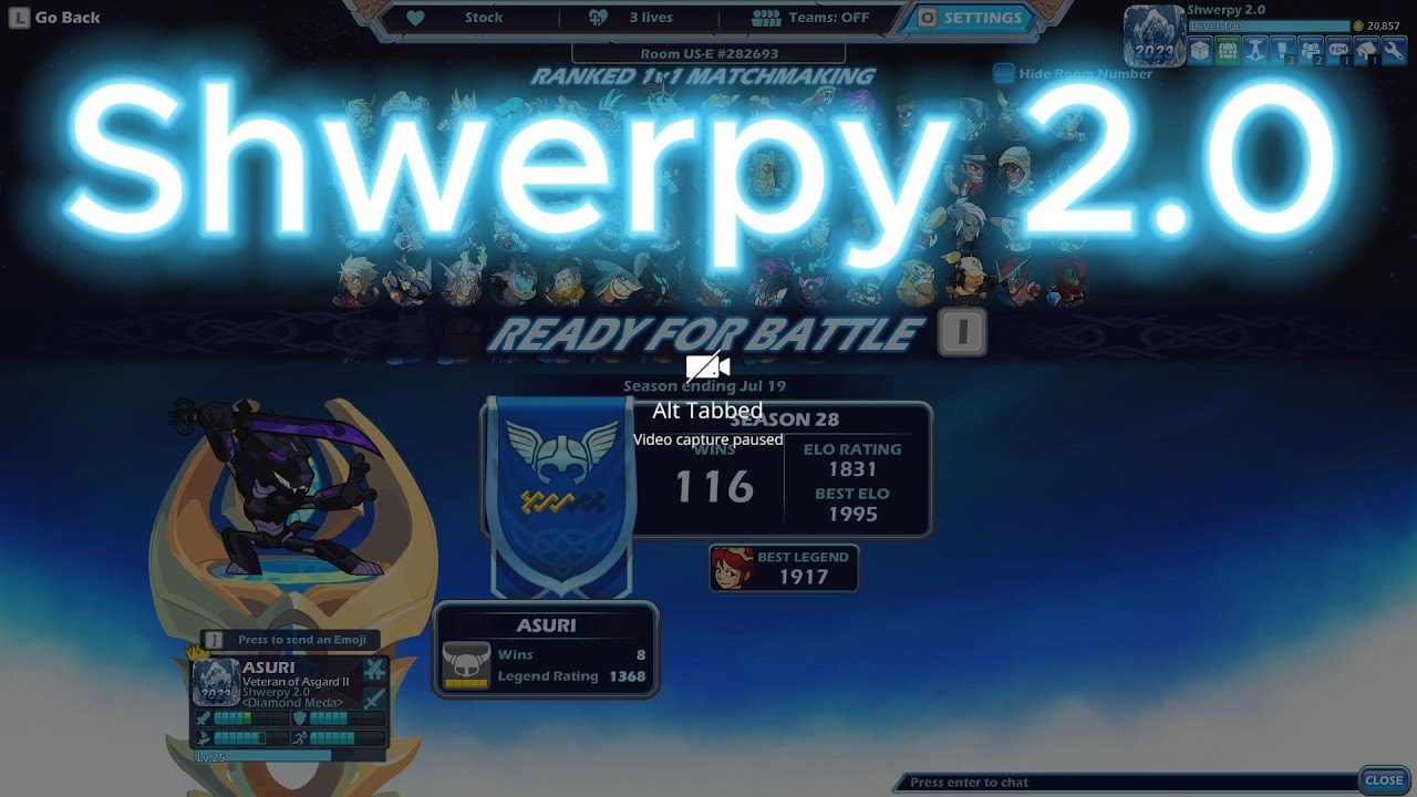 Brawlhalla Ranked ( High plat gameplay) - YouTube