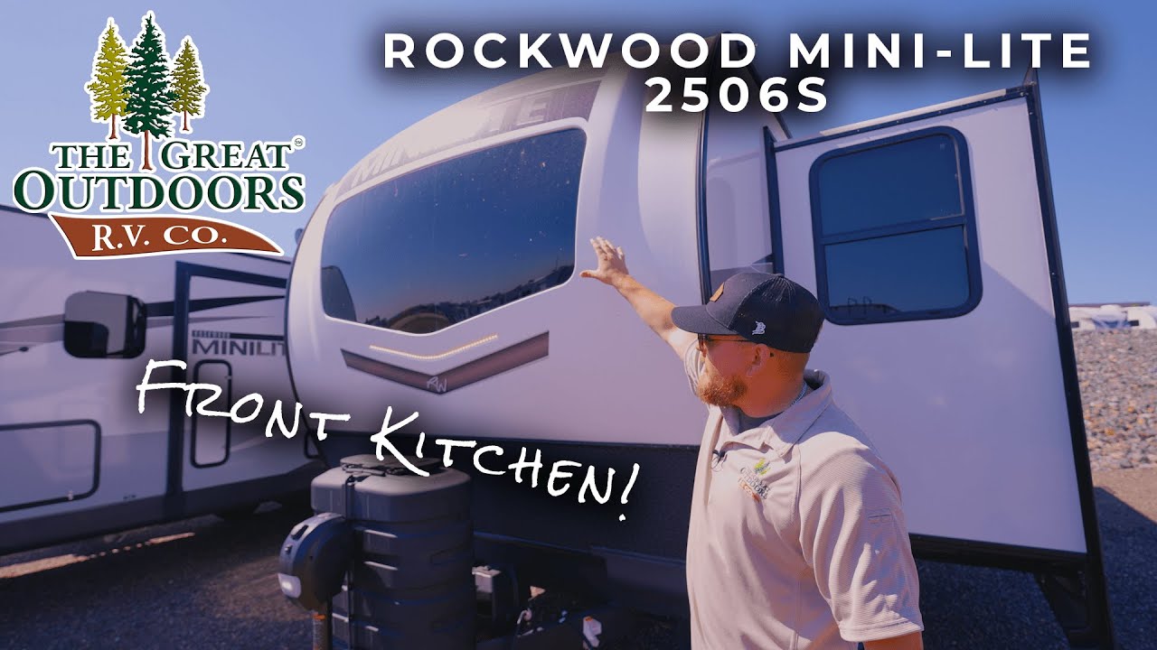Premium Front Kitchen Couples Coach, Half Ton Towable! - Rockwood Mini ...