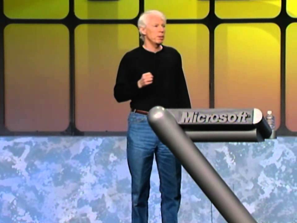 PDC 2003 Keynote with Jim Alchin - YouTube