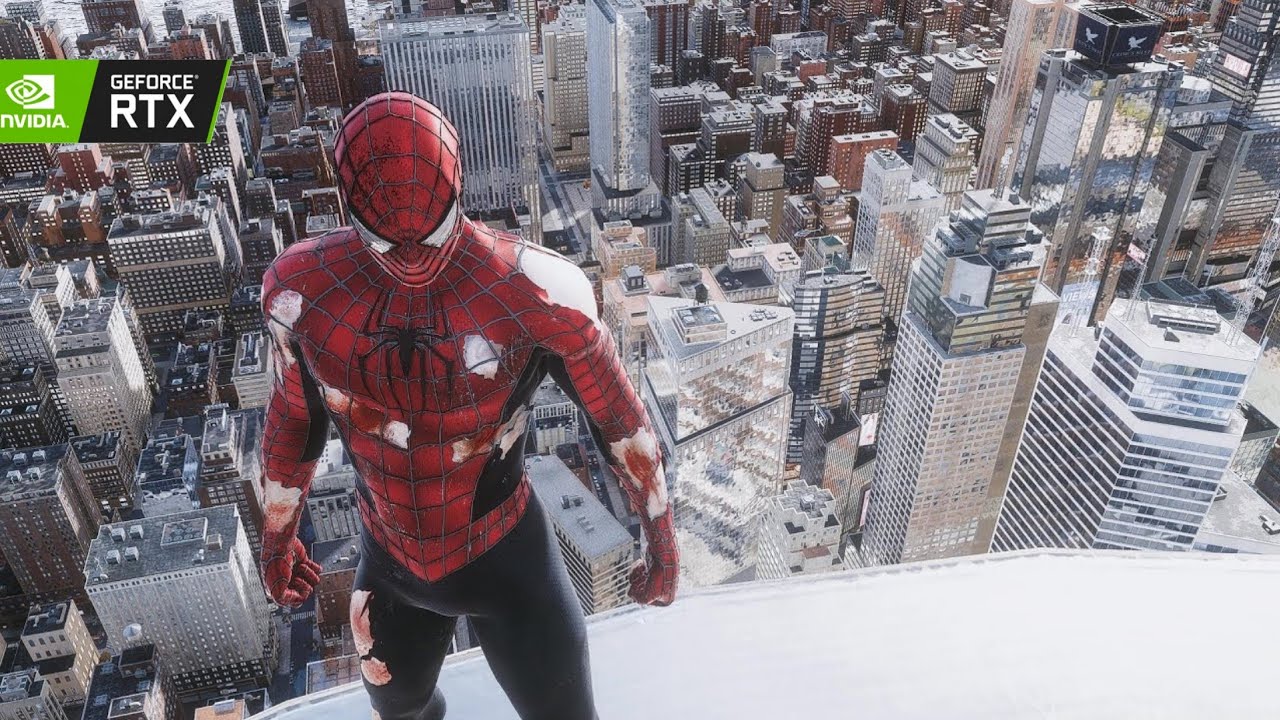Spider-Man Remastered (8K) Textures Real Life Graphics Gameplay - YouTube