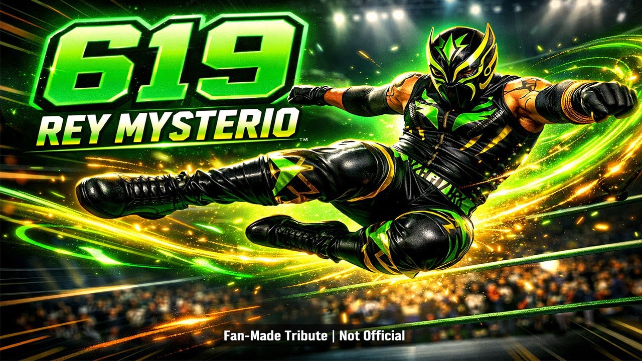 619 | Rey Mysterio – Fan-Made WWE 2K Entrance Song - YouTube