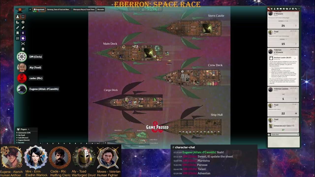 Eberron Space Race Ep. 24, Session 35 - Peace Festival - YouTube