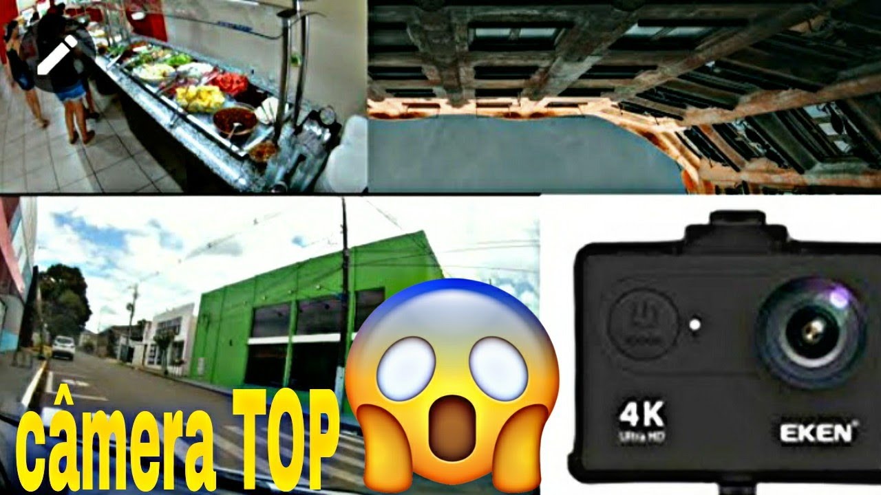 TESTE DA CÂMARA GO PRO 4K ULTRA HD - YouTube