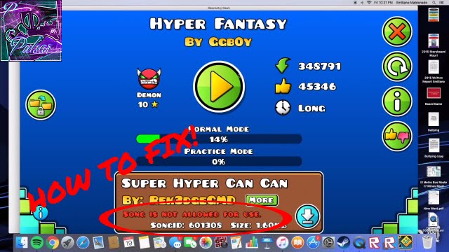 (Mac) How to download songs removed from Newgrounds! (GD) - YouTube