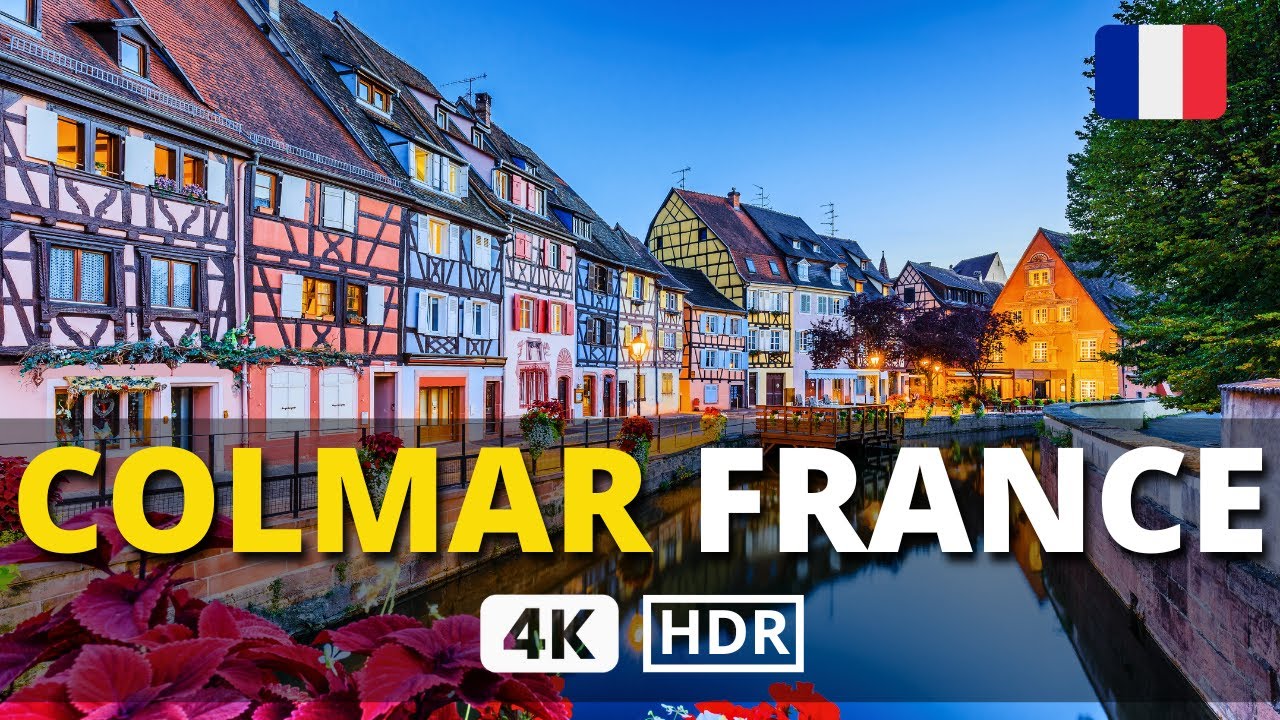 😍 COLMAR France Discover the Magical CHRISTMAS MARKETS in a WALKING ...