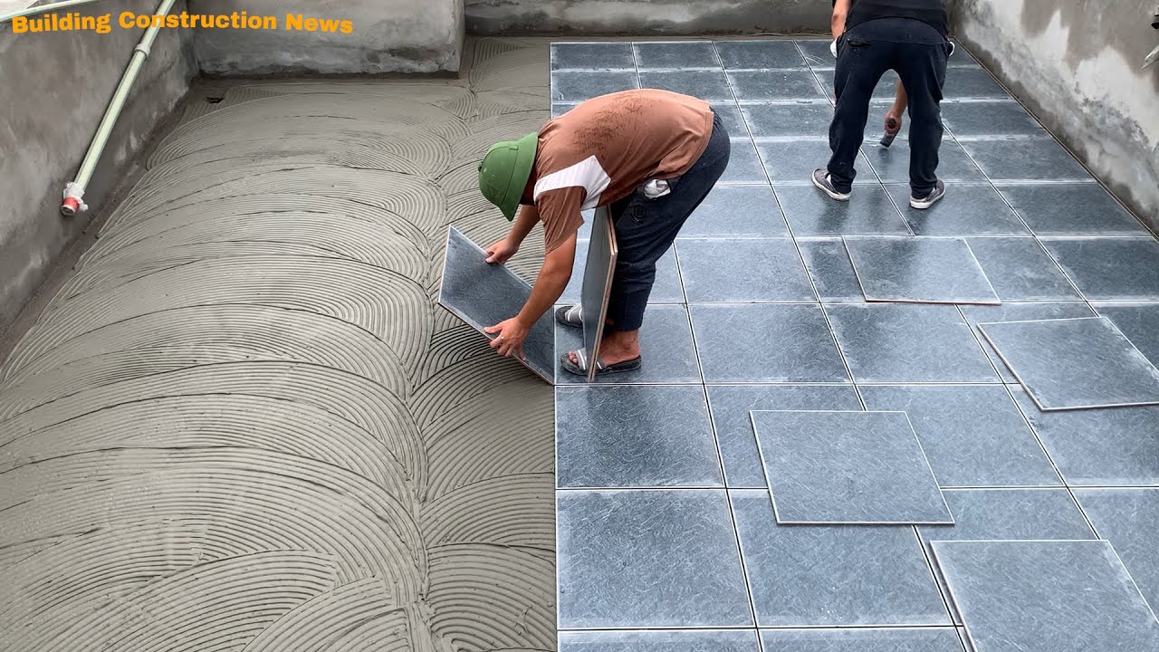 Technique For Constructing Small Outdoor Playgrounds With Ceramic Tiles ...