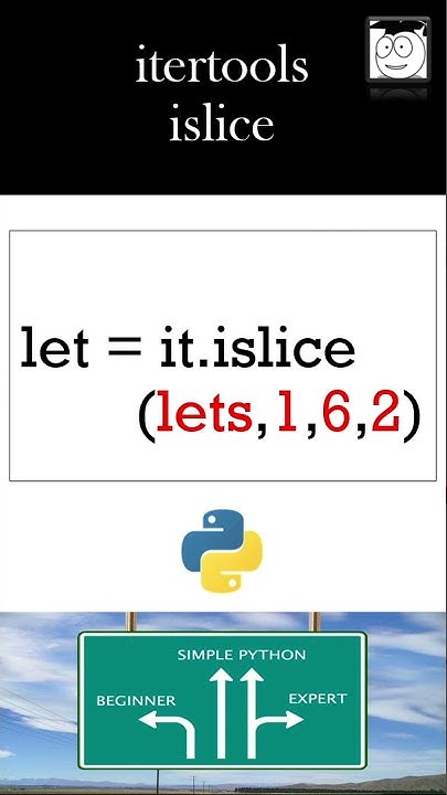 Islice | Iterators | Simple Python Tutorials | #Shorts - YouTube