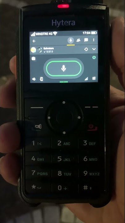 Hytera pnc 380 - YouTube