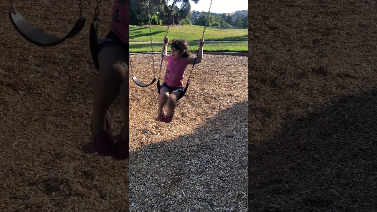 How to jump off the swing - YouTube