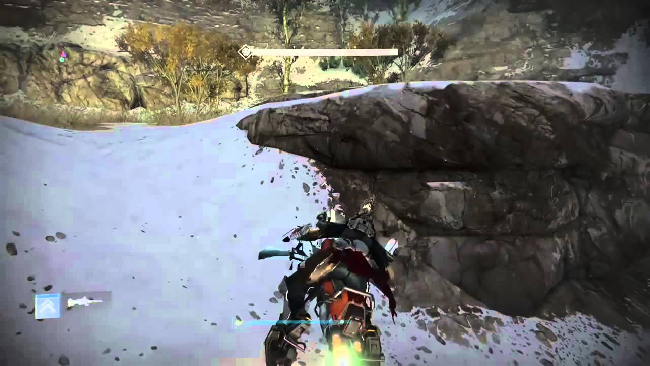 How to get under the warsat in the rasputin strike in Destiny - YouTube