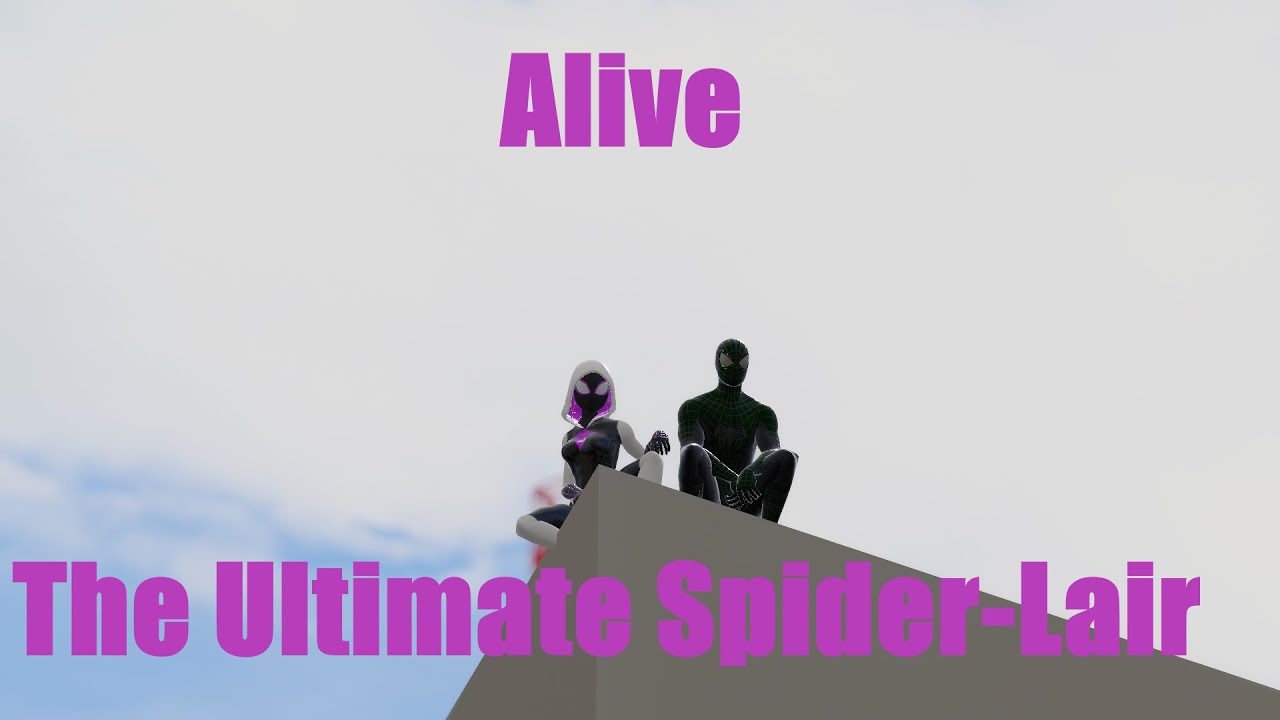 Alive | VRChat: The Ultimate Spider-Lair | FBT Web Swinging Video - YouTube