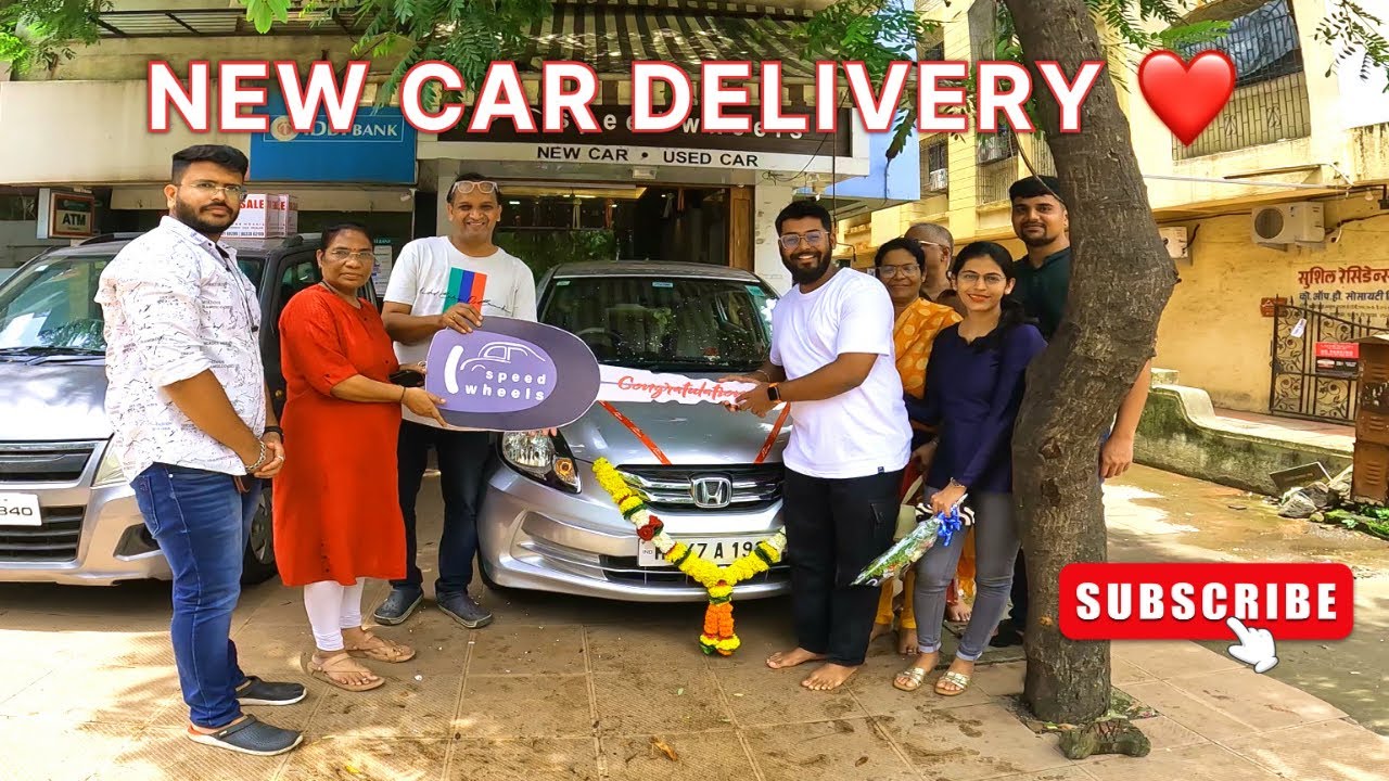 Finally Taking Delivery of My First Car ️ #newcar #delivery - YouTube