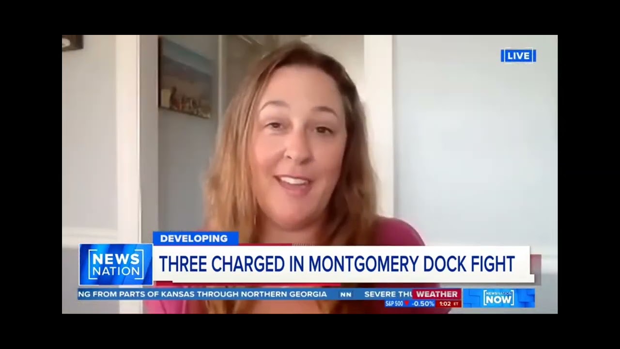 NEWS NATION interview Montgomery Riverboat Dock Brawl 8/5/2023 - YouTube