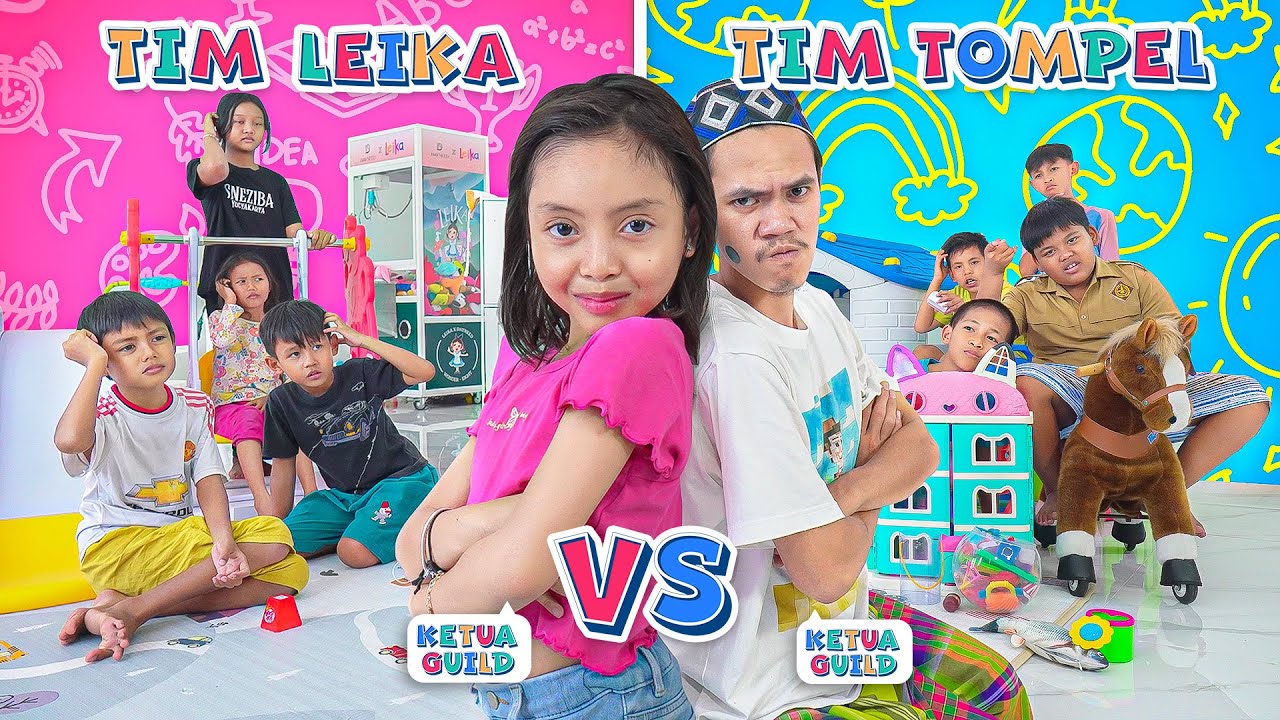 GENG CEWEK LEIKA VS GENG COWOK TOMPEL 😍 SIAPA PALING KEREN? - YouTube