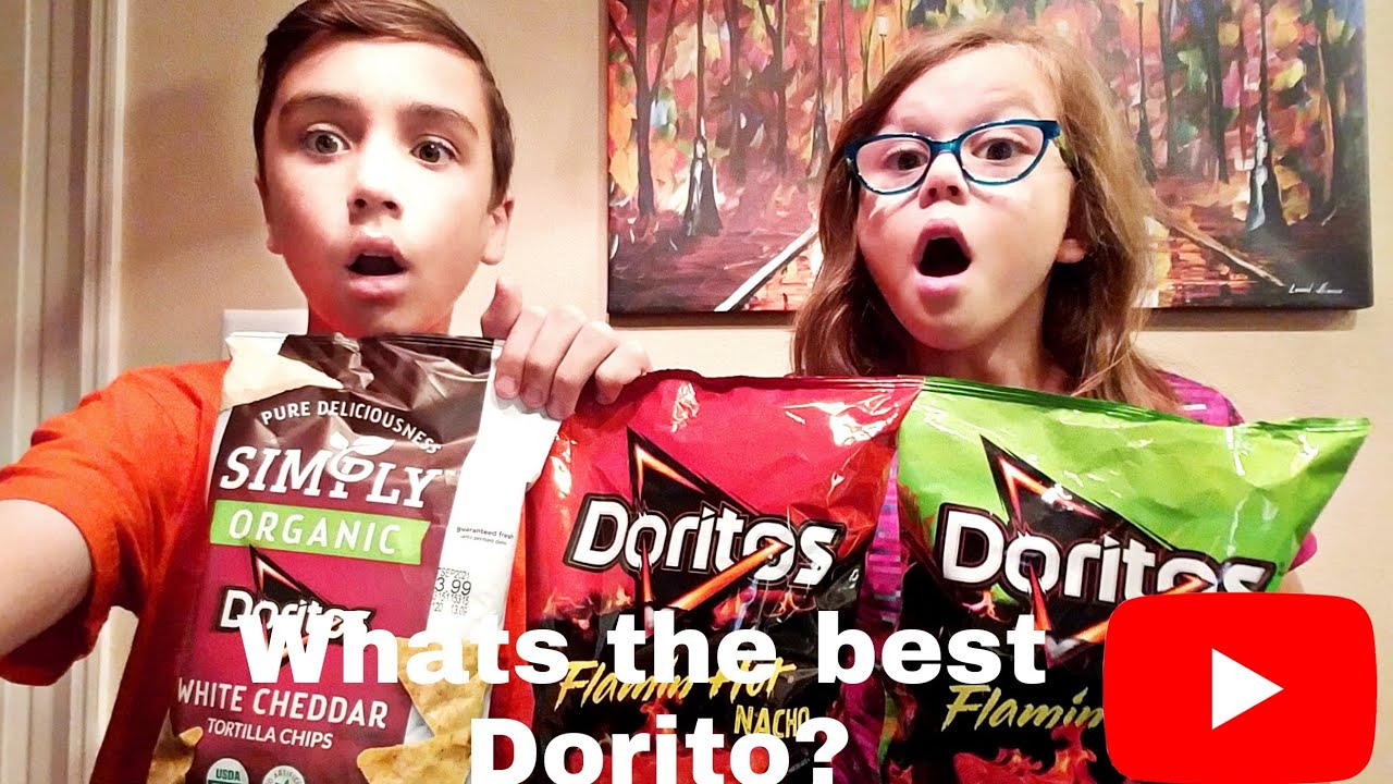 WHAT IS THE BEST DORITOS FLAVOR?! Doritos Taste Test! Siblings Opinions ...