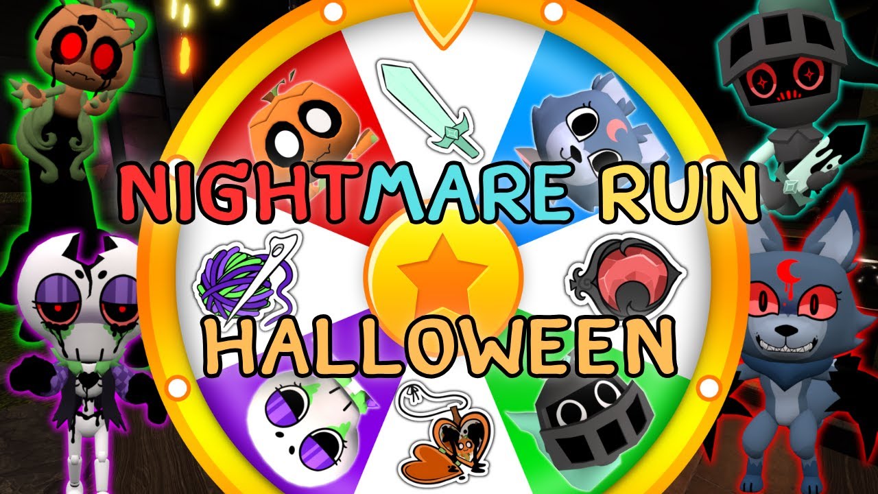 สุ่มวงล้อ NIGHTMARE RUN HALLOWEEN | Roblox : Dandy's World - YouTube