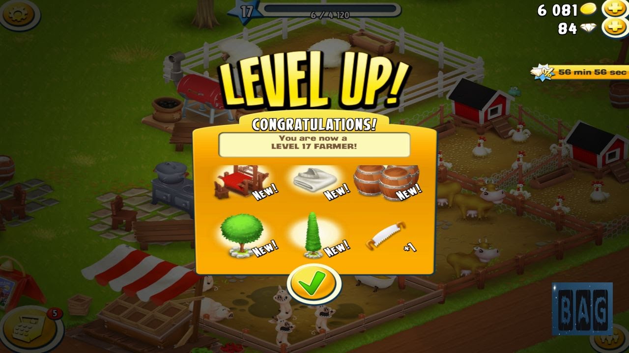 Hay Day Level 17 (HD GamePlay) - YouTube