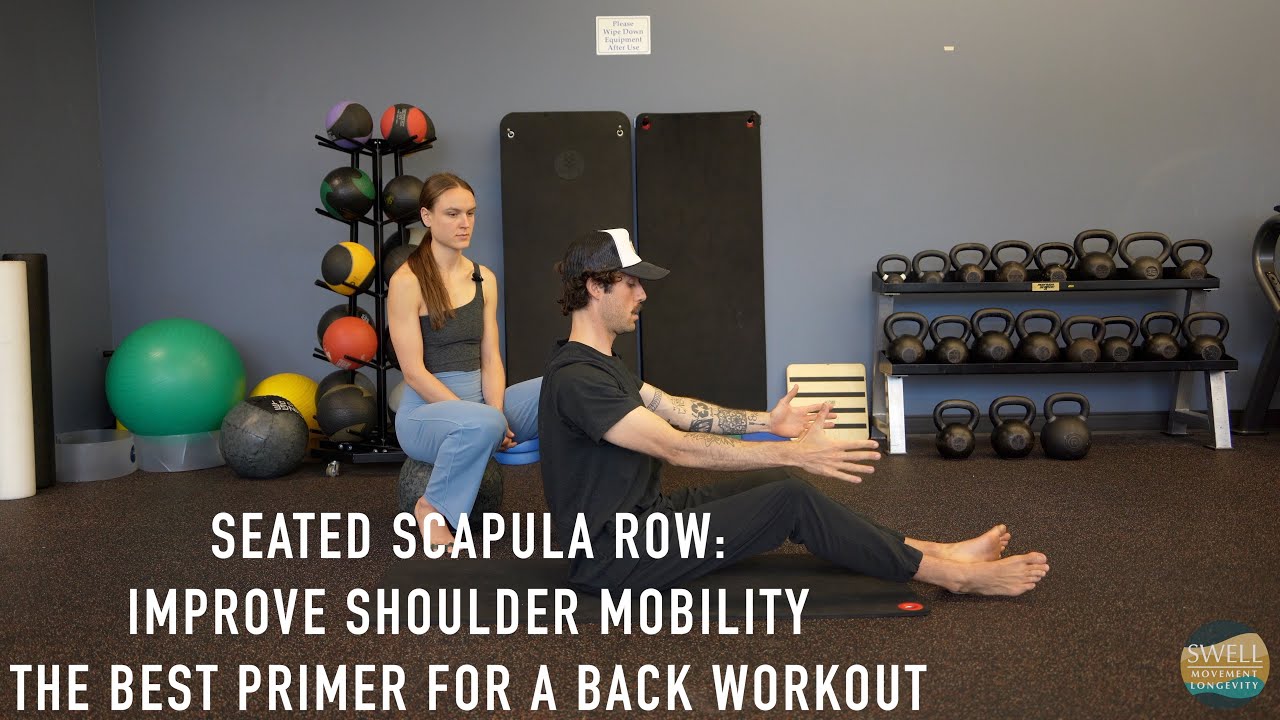 Seated Scapular Rows: Improve Shoulder Mobility. The Best Primer For A ...