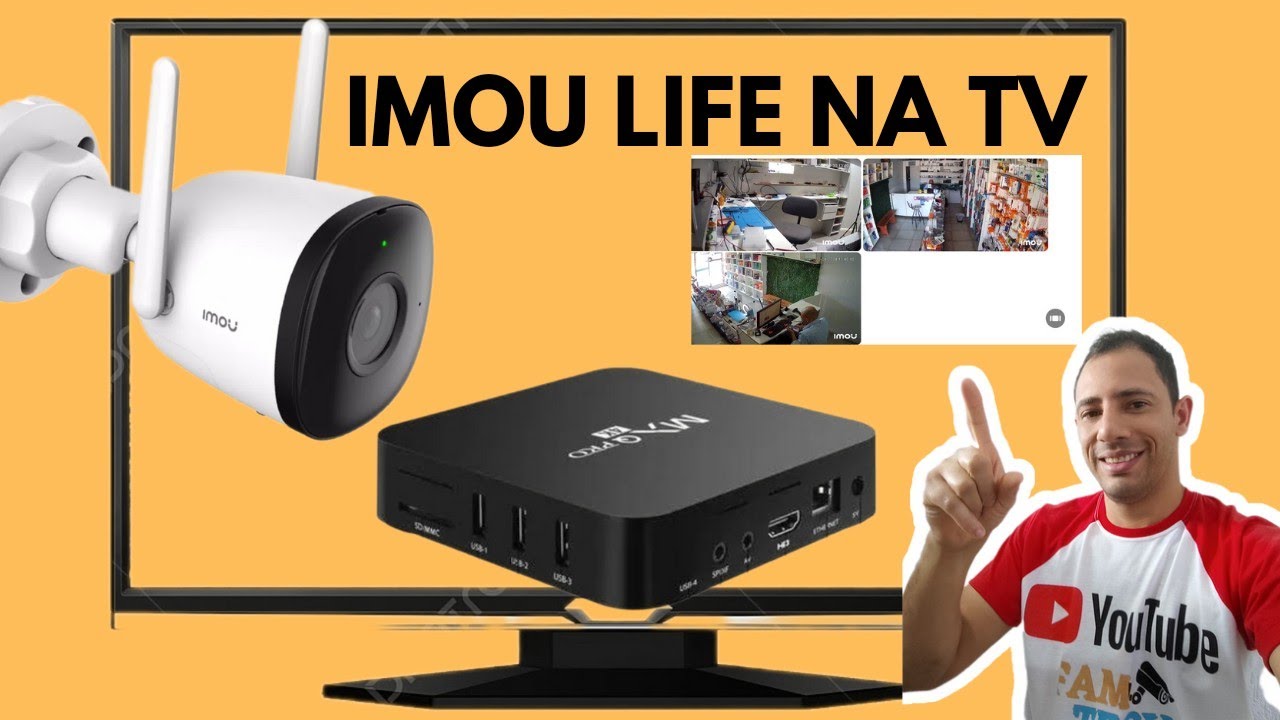 COMO ACESSAR AS CAMERAS DO APP IMOU LIFE DIRETO NA TV - YouTube