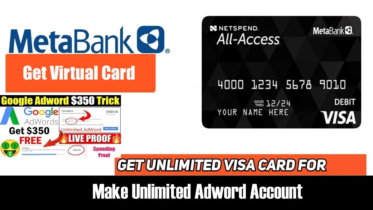 How To Get Virtual Credit Card How To Make Vcc For Adword How To Make Meta Bank YouTube how-to-get-virtual-credit-card-how-to-make-vcc-for-adword-how-to-make-meta-bank-youtube
