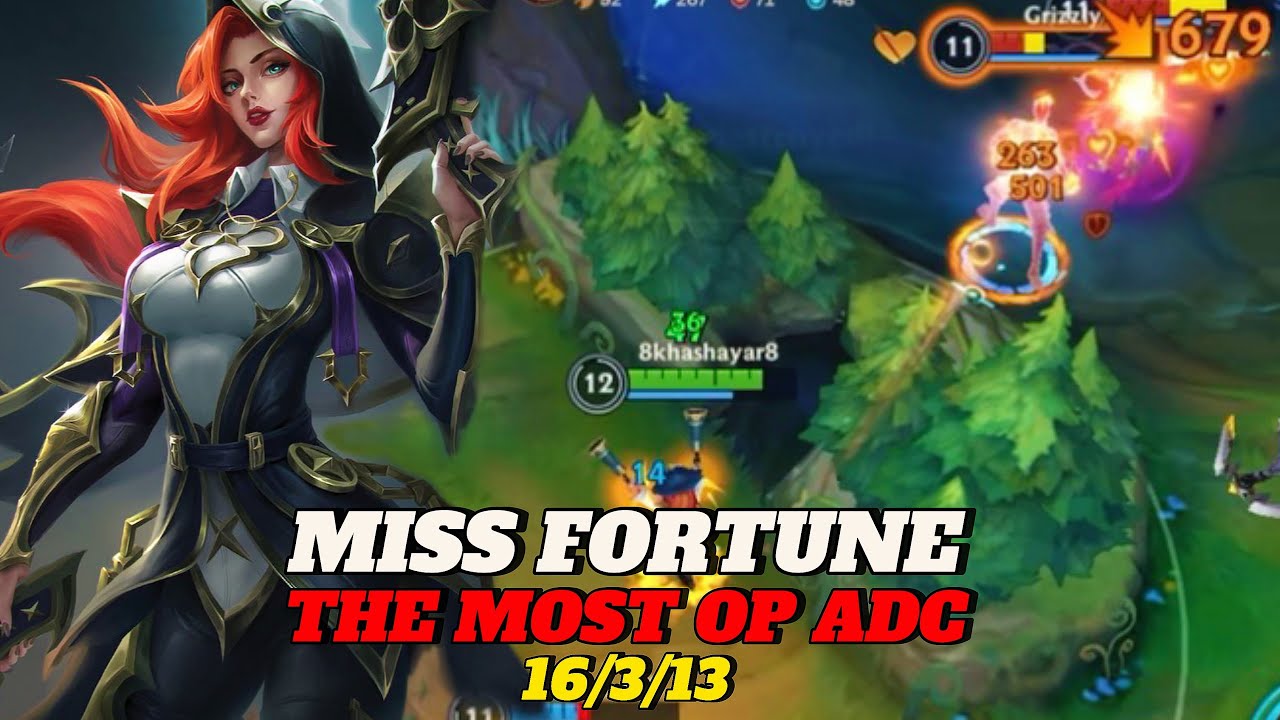 Wild Rift Miss Fortune Super Op Adc With Even A Better Build And Runes ...