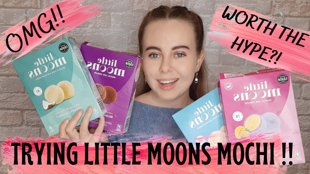 TRYING LITTLE MOONS MOCHI | ARE THEY WORTH THE HYPE?! - YouTube