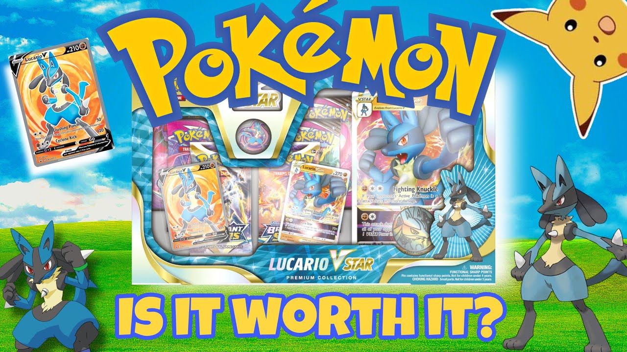 Lucario V and Vstar Box. Is It Worth It? - YouTube