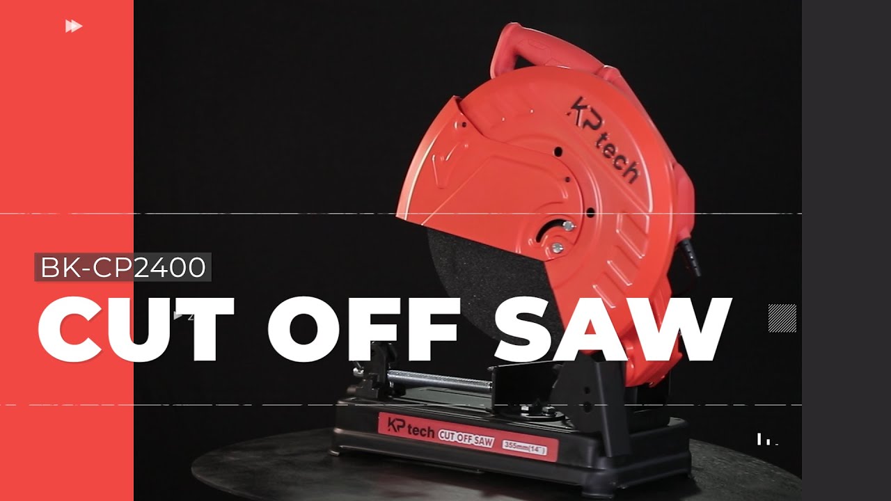 KP TECH Cut off saw final BK-CP2400 - YouTube