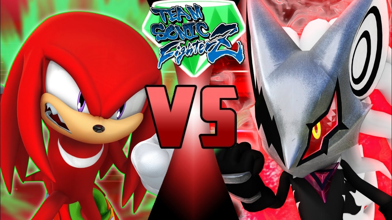 Team Sonic FighterZ: Knuckles VS Infinite (Gameplay) - YouTube