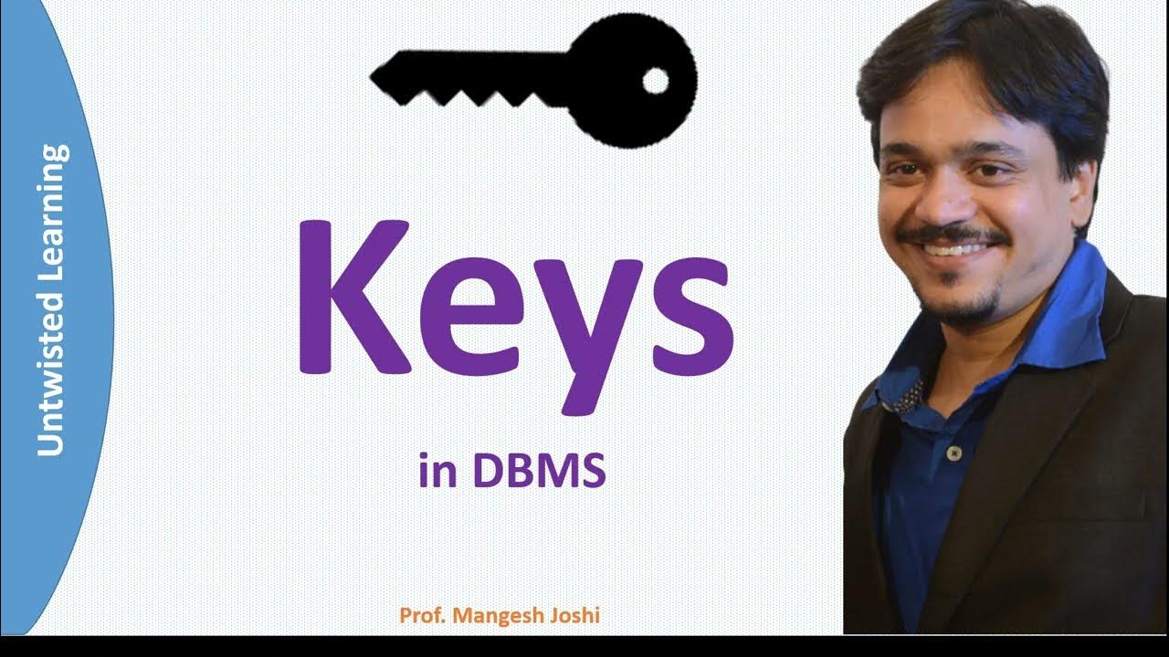 Keys in DBMS |Primary Key|Candidate Key|Foreign Key|Super Key| - YouTube