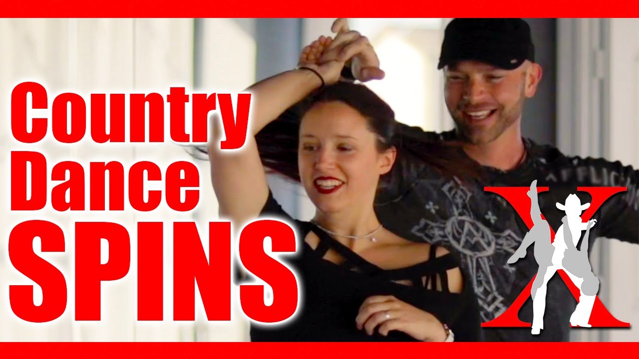 HOW TO DO COUNTRY DANCE SPINS - Country Dance Spins Tutorial - YouTube