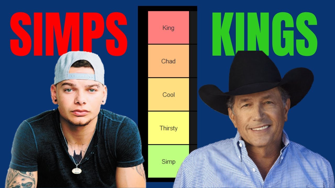 The Country Music SIMP TIER LIST | Simps vs. Kings - YouTube