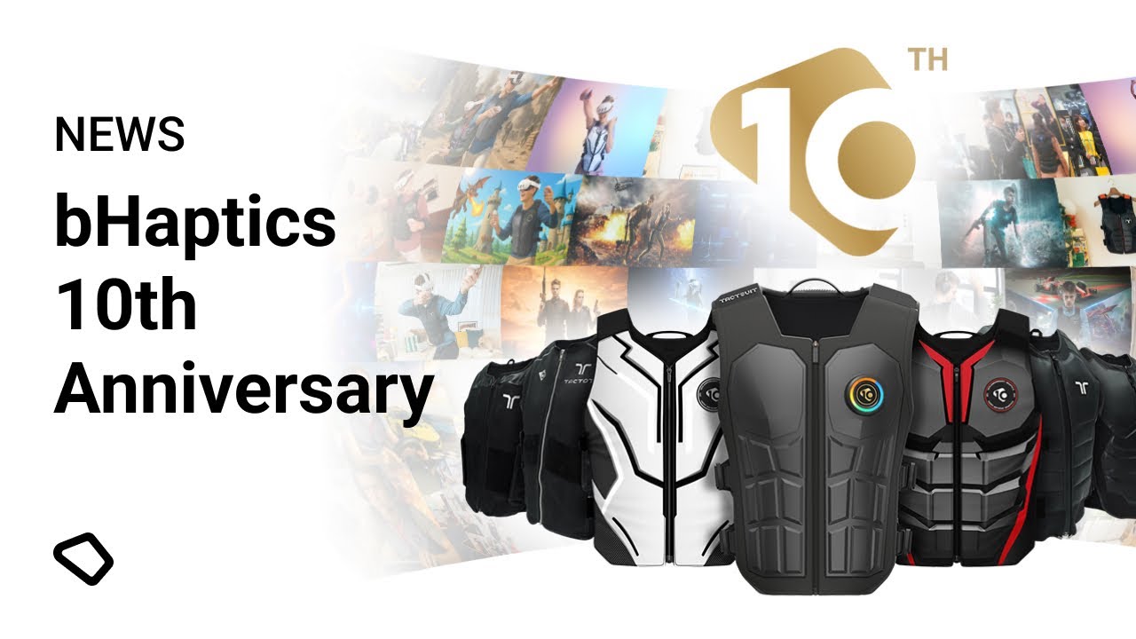 bHaptics 10th Anniversary 🥳 - YouTube