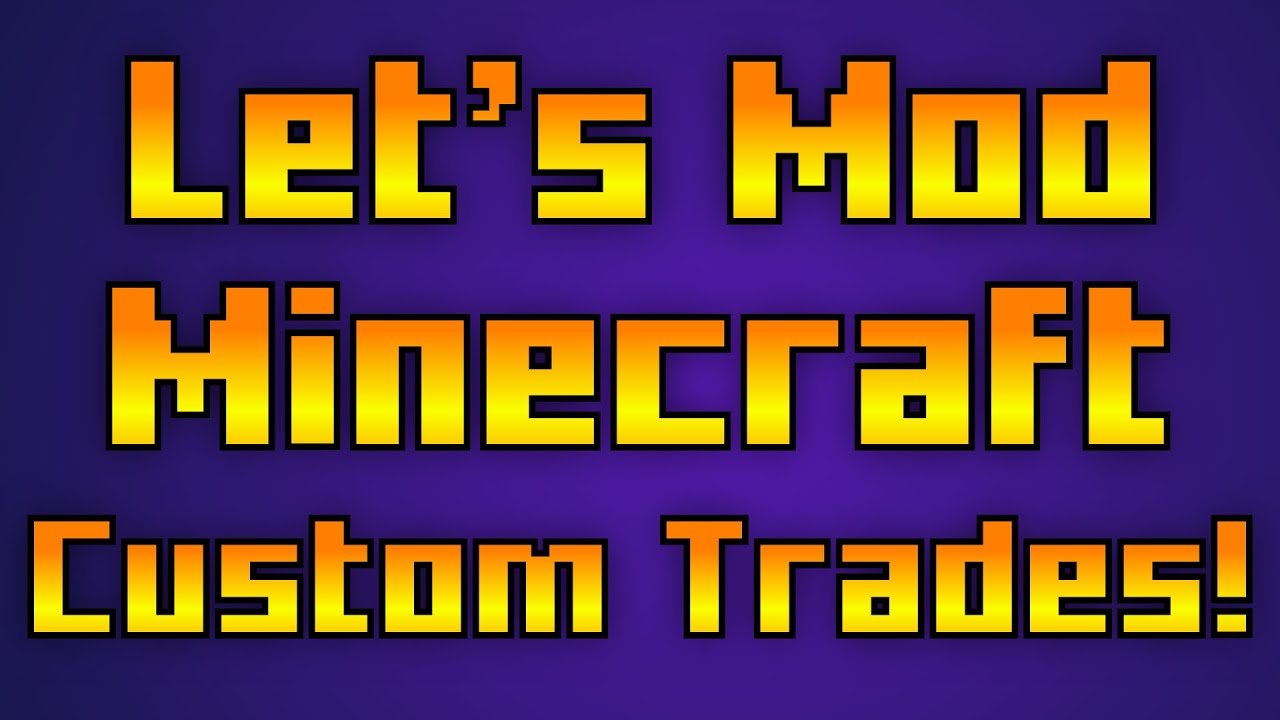 Let's Mod Minecraft EP6: Custom Villager Trades [Xbox 360 NBT Editor ...