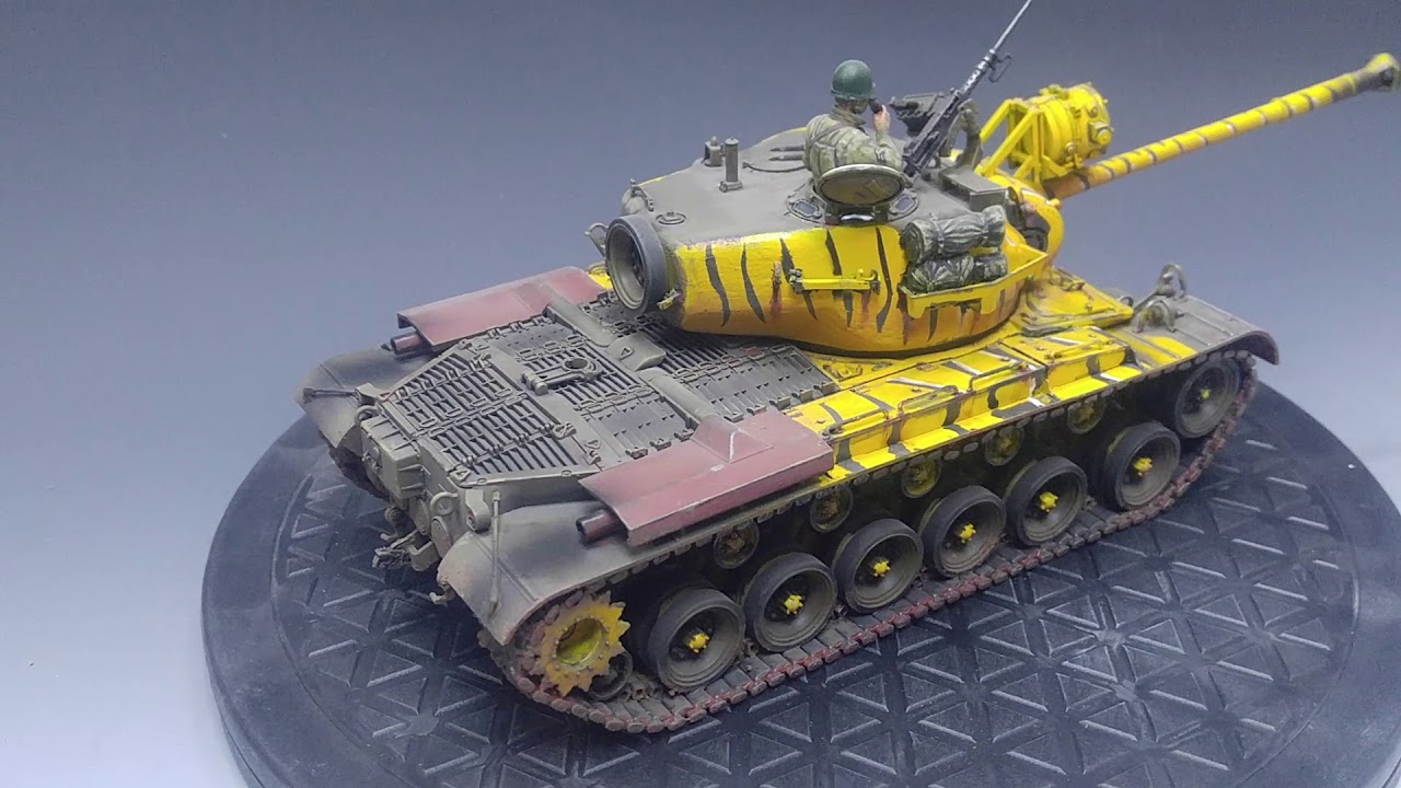 Dragon model 35th M46 PATTON korea war 1951 by Mirageknight - YouTube