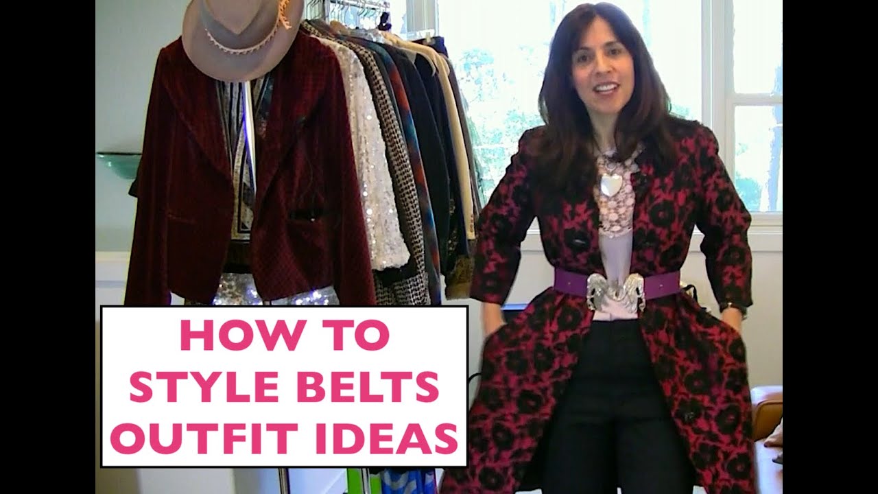 MY VINTAGE BELT COLLECTION | FAVORITES | HOW TO WEAR THEM - YouTube