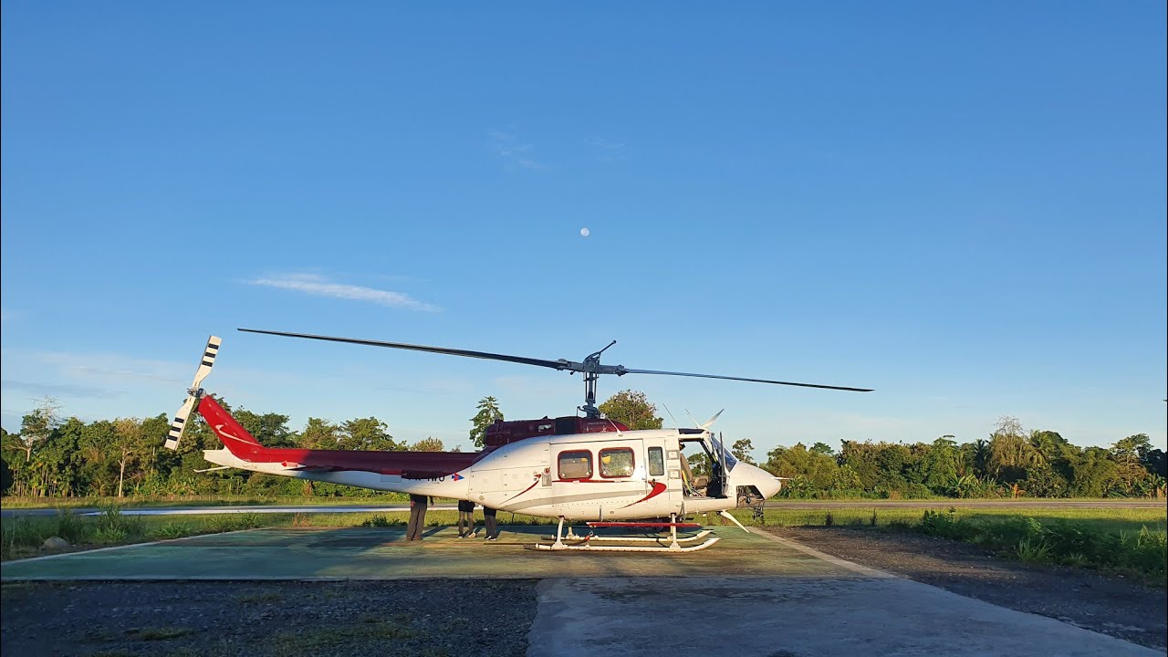 BELL 212 EAGLE SINGLE TAKEOFF - YouTube