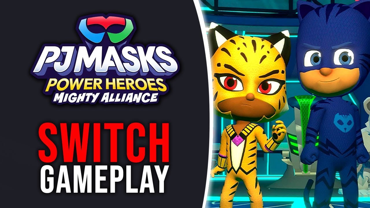 PJ Masks Power Heroes: Mighty Alliance - Nintendo Switch Gameplay - YouTube