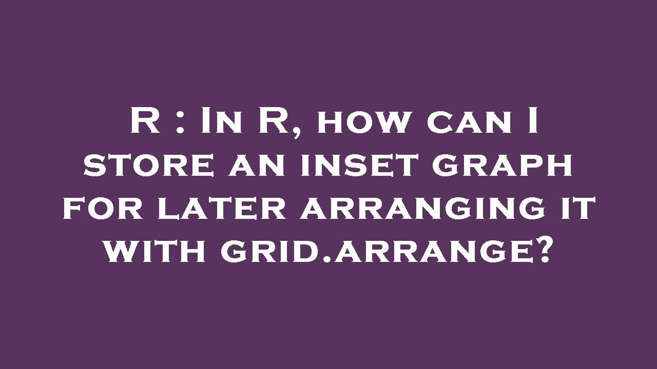 R : In R, how can I store an inset graph for later arranging it with ...