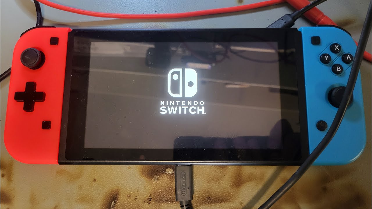 Réparation Nintendo Switch bloqué sur logo ... Nintendo Switch #CA 282 ...