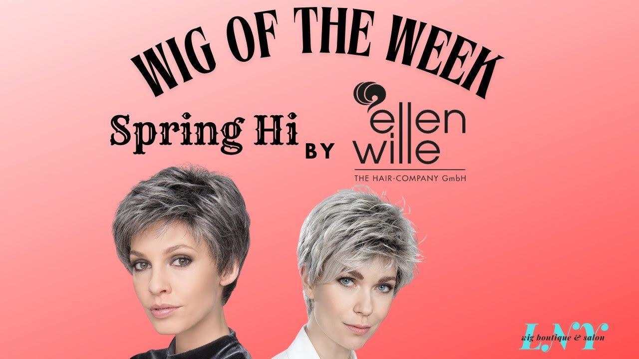 Wig of the Week: Spring Hi by Ellen Wille - YouTube