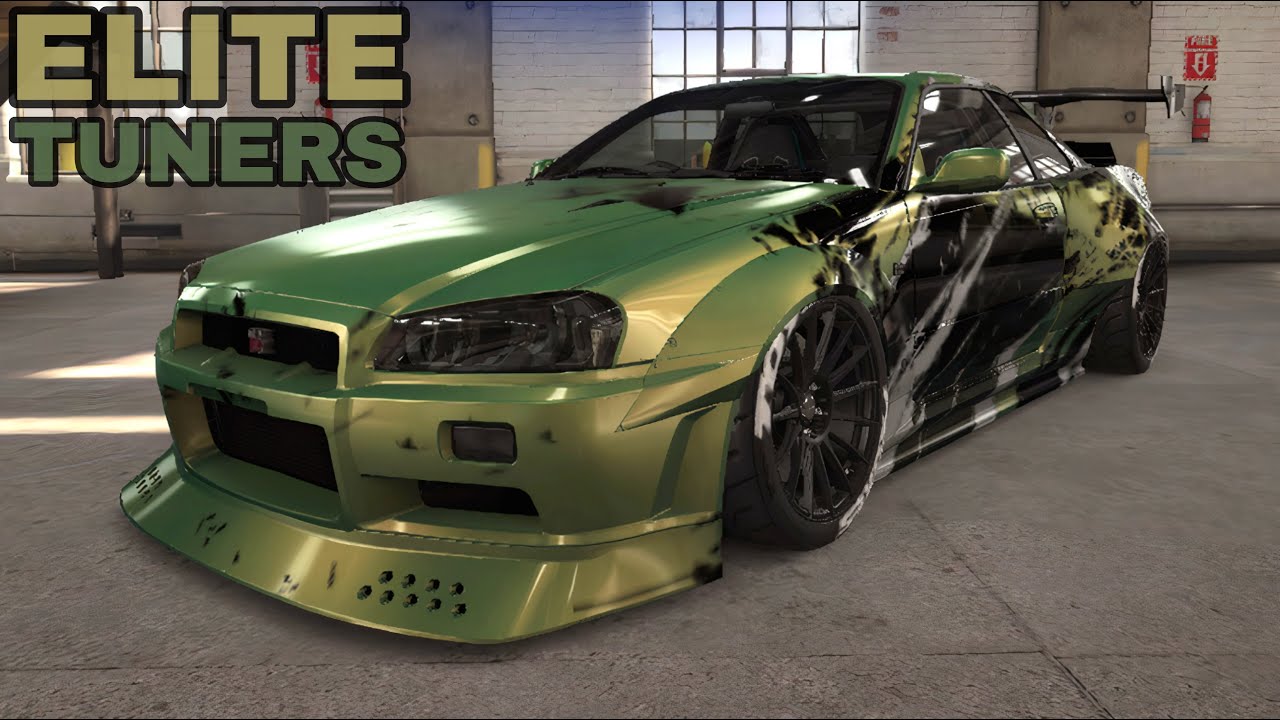 CSR2 Nissan Skyline GT-R (R34) Customisation - Elite Tuners - YouTube
