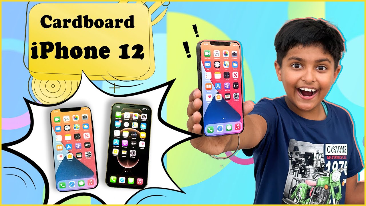 How to make iPhone 12 with Cardboard | Realistic Looking iPhone 12 ...