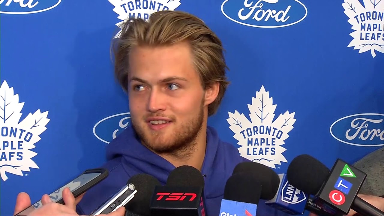 William Nylander's new headshot is... interesting : r/hockey