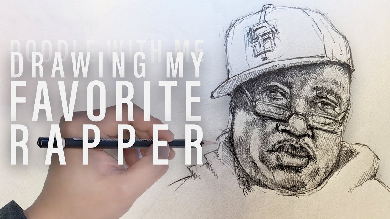Doodle with Me | Drawing My Fav Rapper | E-40 - YouTube
