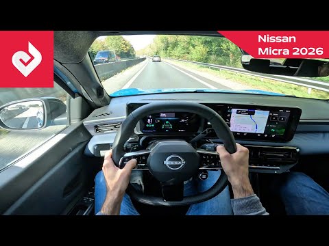 POV/ASMR Nissan Micra 2026 | Walkaround, Trunk, Back Seats, Driving, City Driving, One Pedal