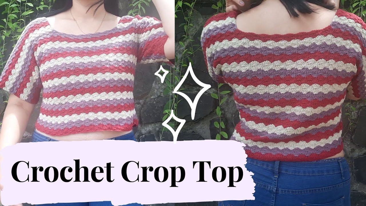 Crochet Crop Top | Crochet Top | Learn to Crochet: Crochet For ...