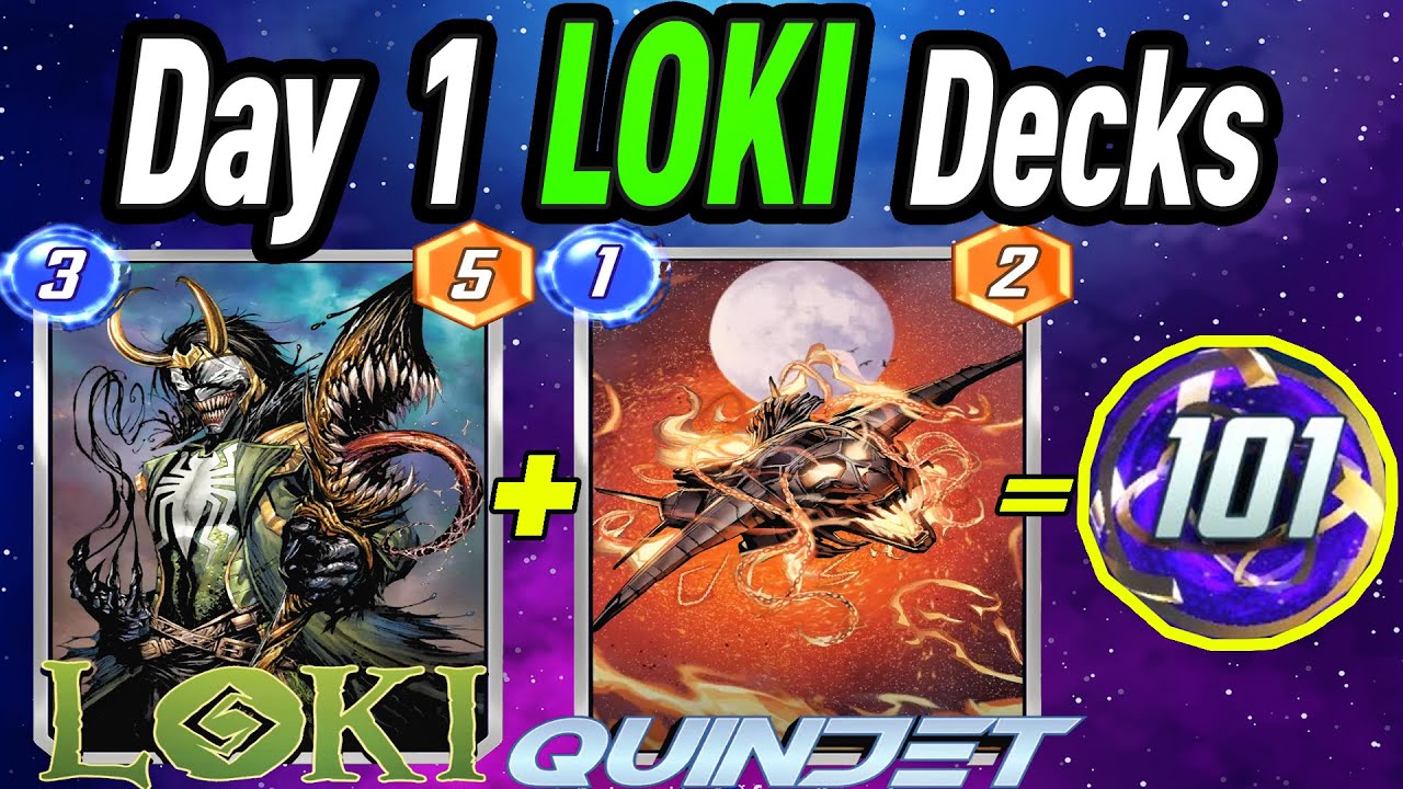 3 Best DAY 1 LOKI Decks In The Marvel Snap Ladder & Conquest Mode #MarvelSnap #marvelsnapdecks ...