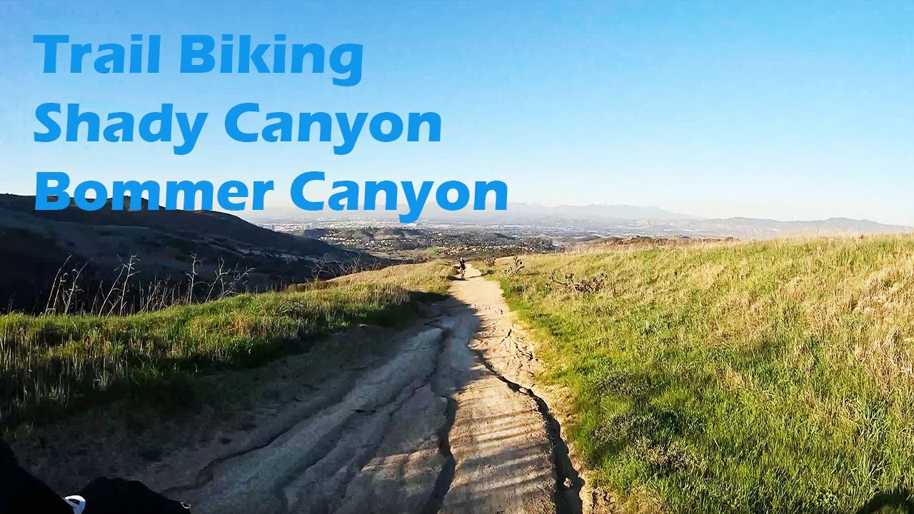 【4K HDR】 Riding a Bike on Trails - City of Irvine/Shady Canyon/Bommer ...